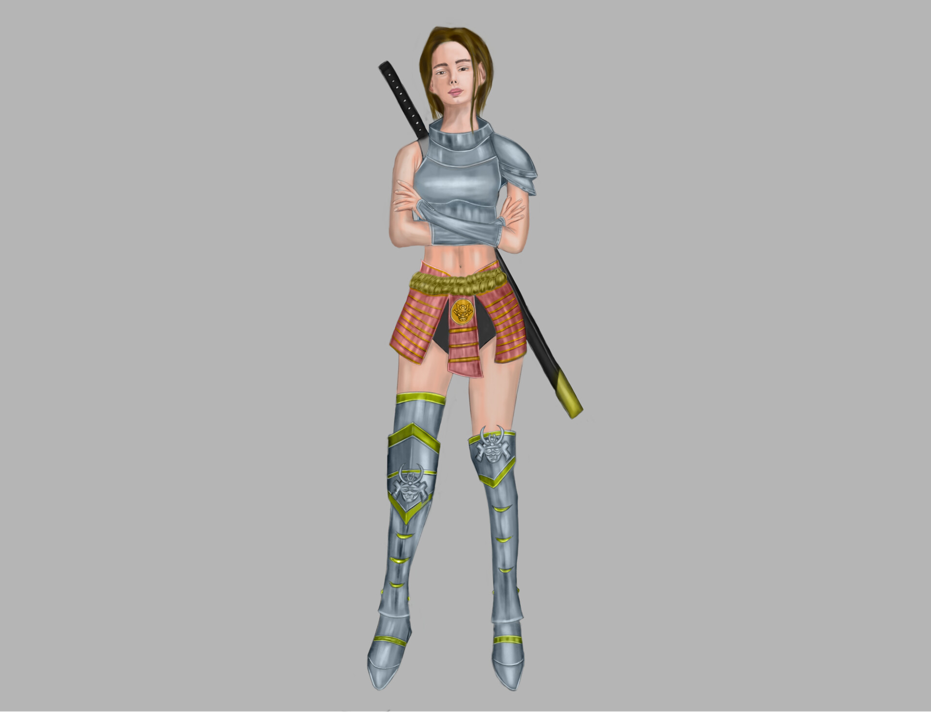 ArtStation - ninja girl