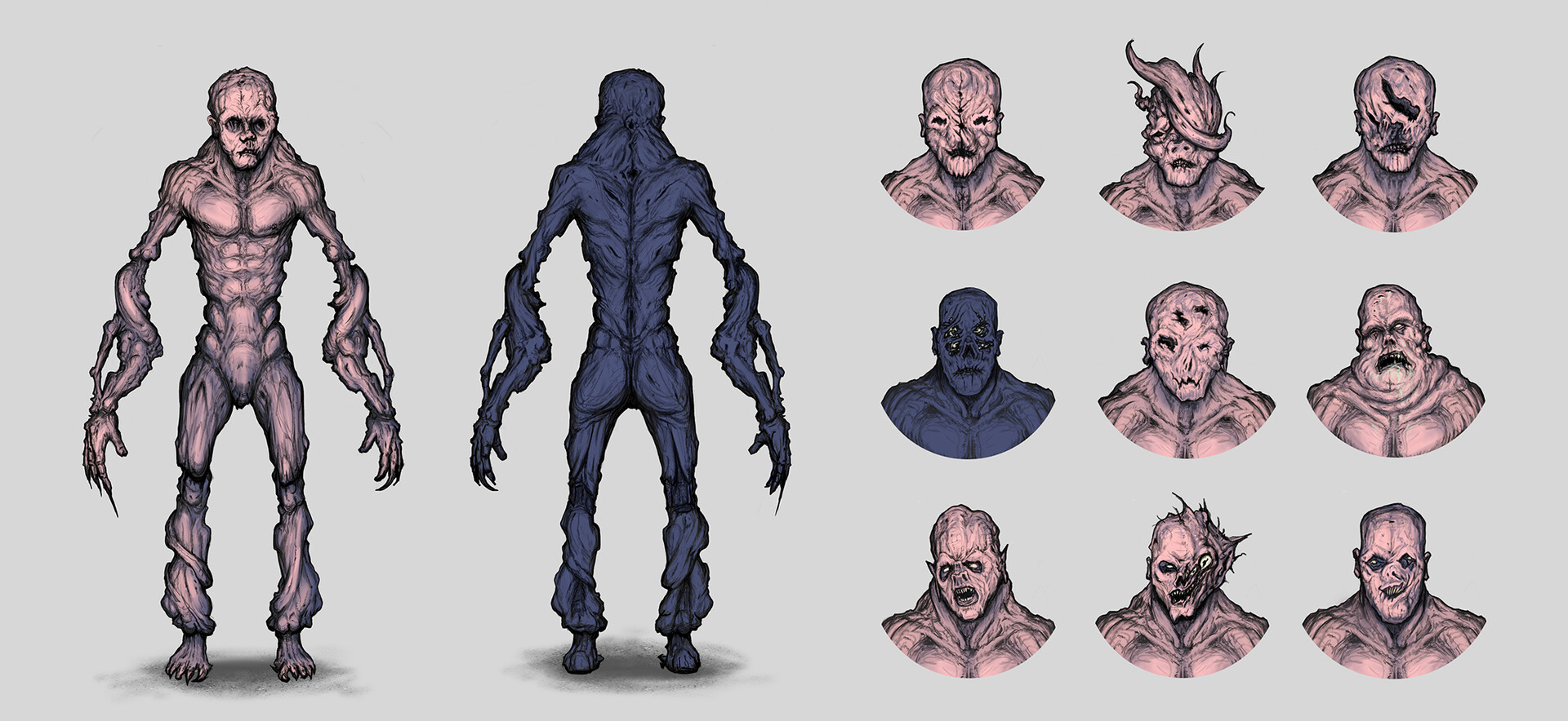 ArtStation - mutants concept