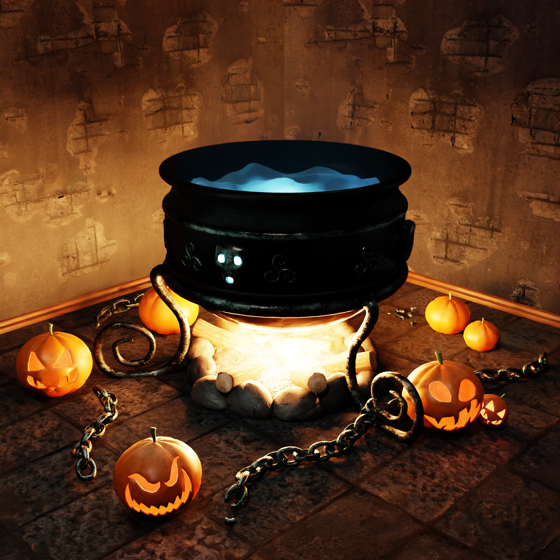 ArtStation - Witch's basement