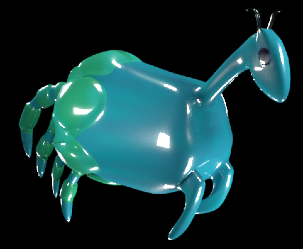 ArtStation - Organic Vehicle 3D model