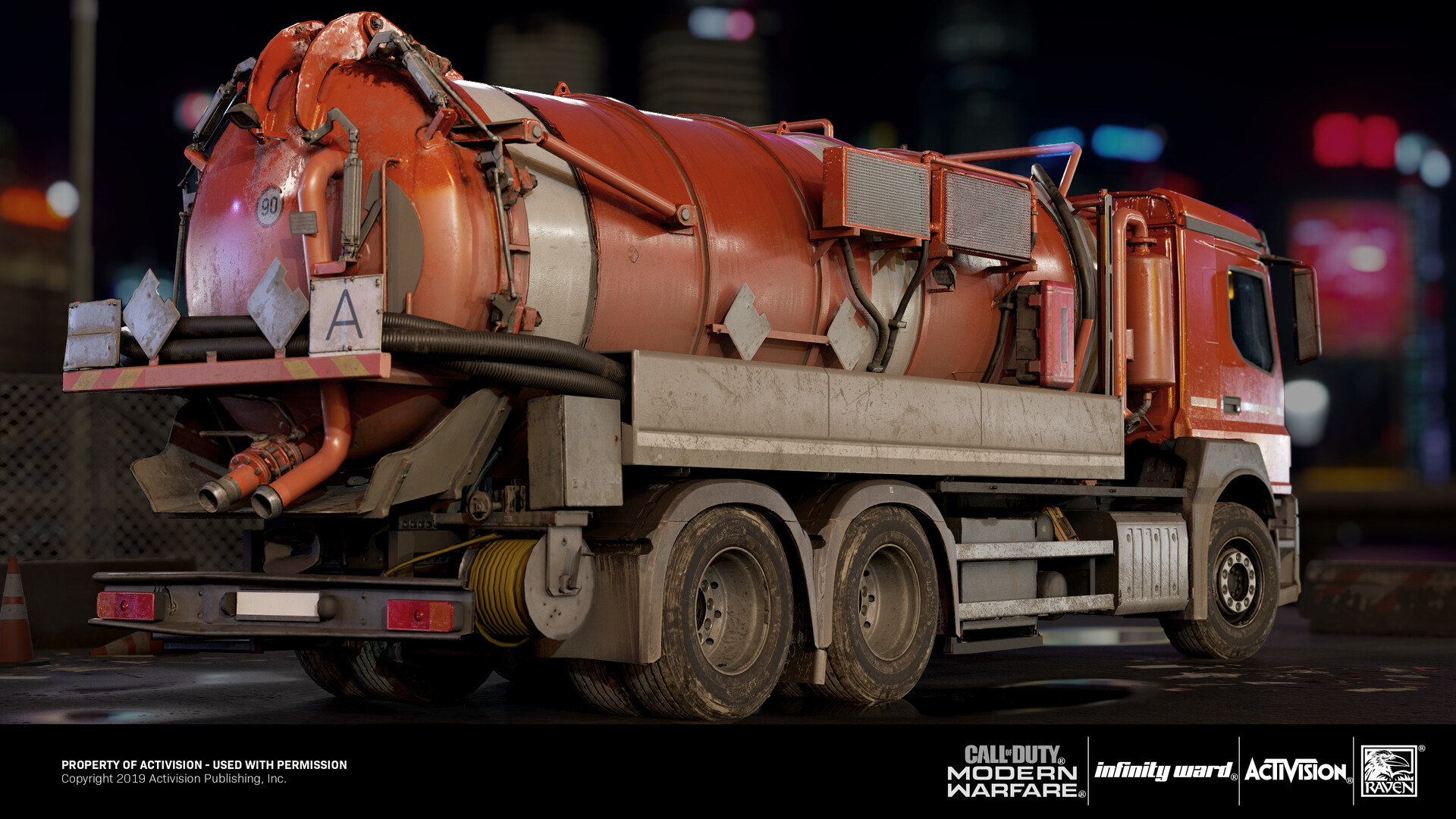 TRACE studio - In-game vehicle asset for «Call of Duty – Modern Warfare»