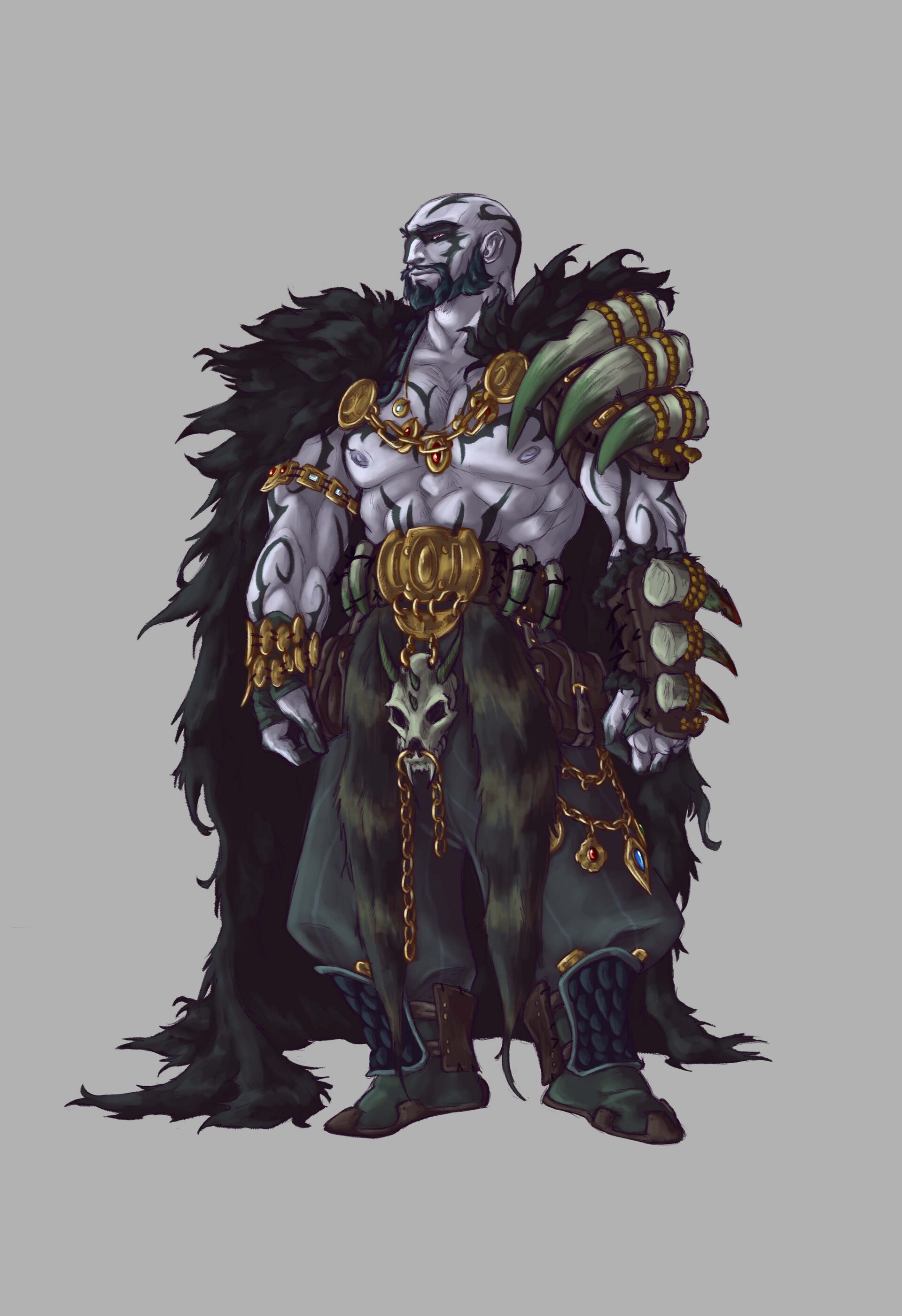 ArtStation - Critical Role: Fan Design of Vox Machina's Grog and Vex
