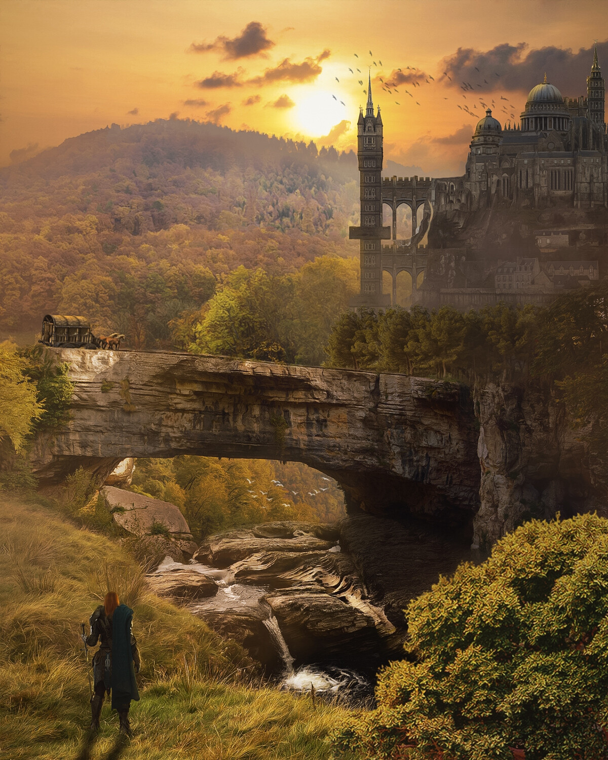 ArtStation - Qualinesti - Elven Land