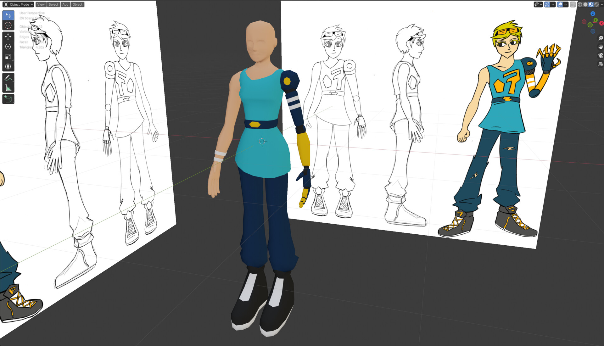 Steven McNicholas - Tess (Jet Set Radio Inspired Avatar for Vr Chat) 2021