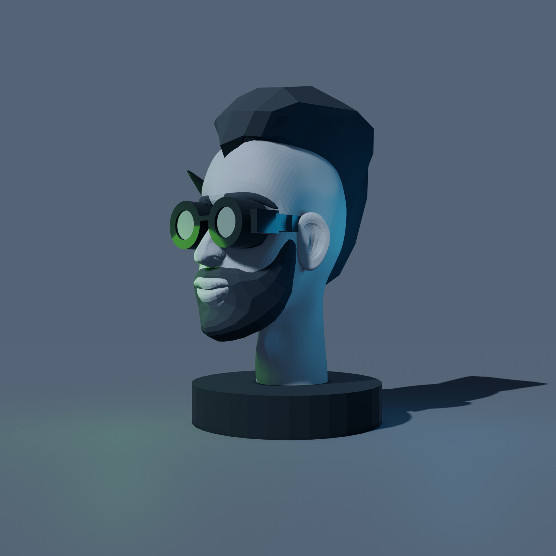 ArtStation - 3d face concept