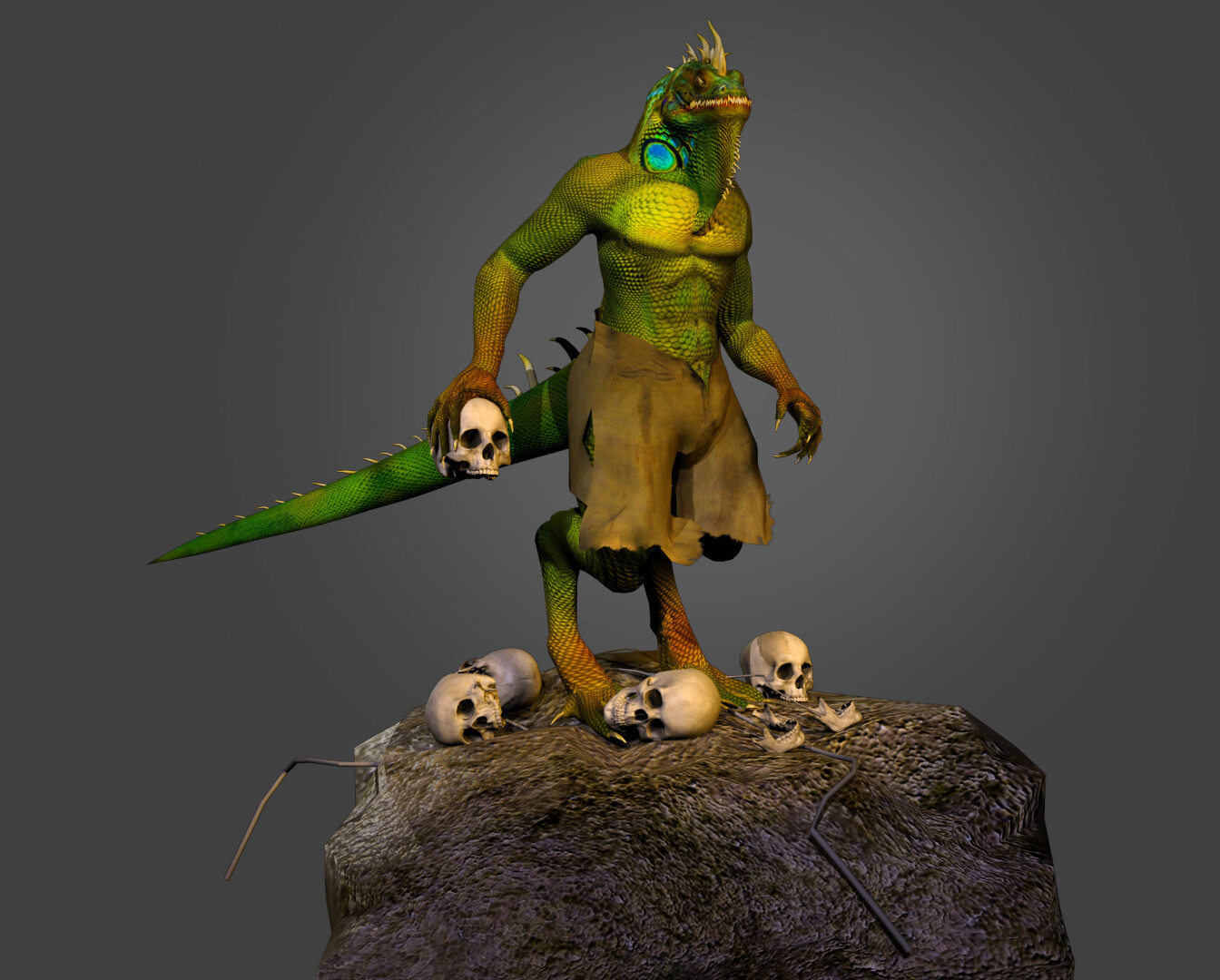 ArtStation - Lizard Creature