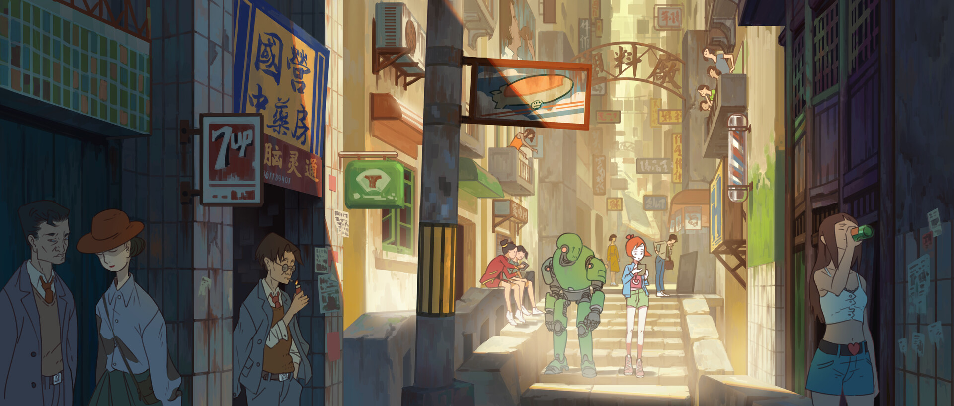 ArtStation - alley