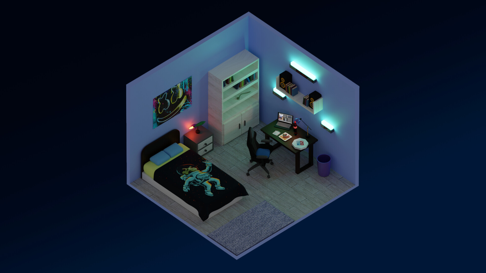 ArtStation - My bedroom