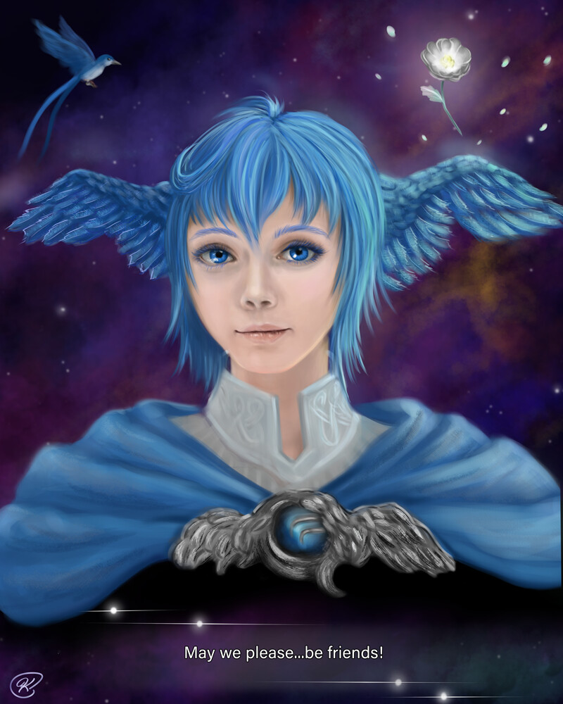 ArtStation - FFXIV Meteion Fan Art