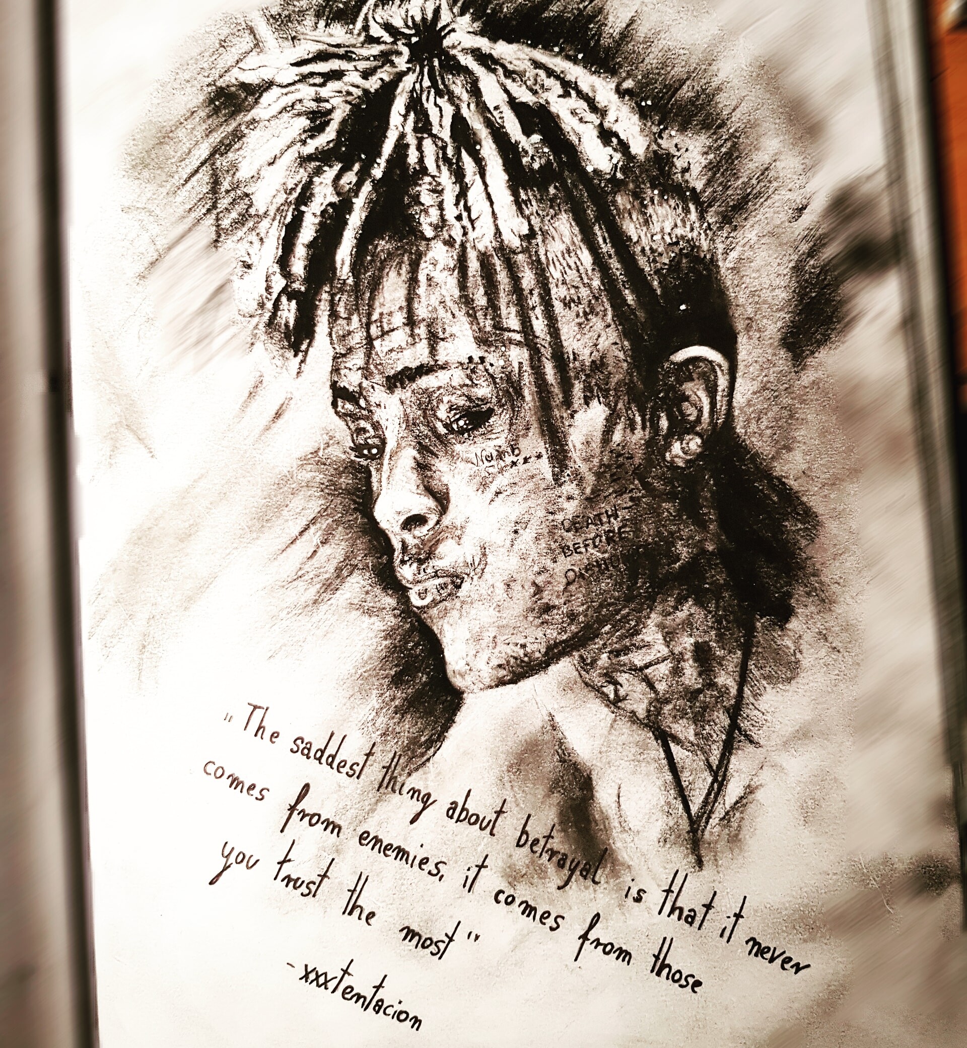 ArtStation - xxxTentacion tribute