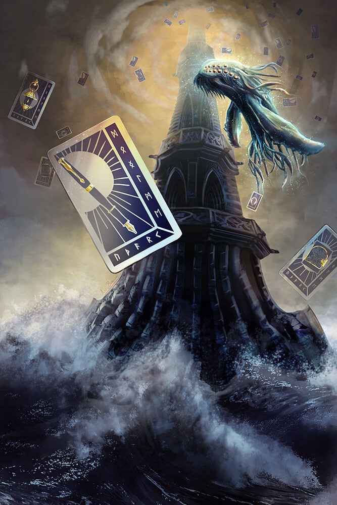 ArtStation - Tarot tower cover