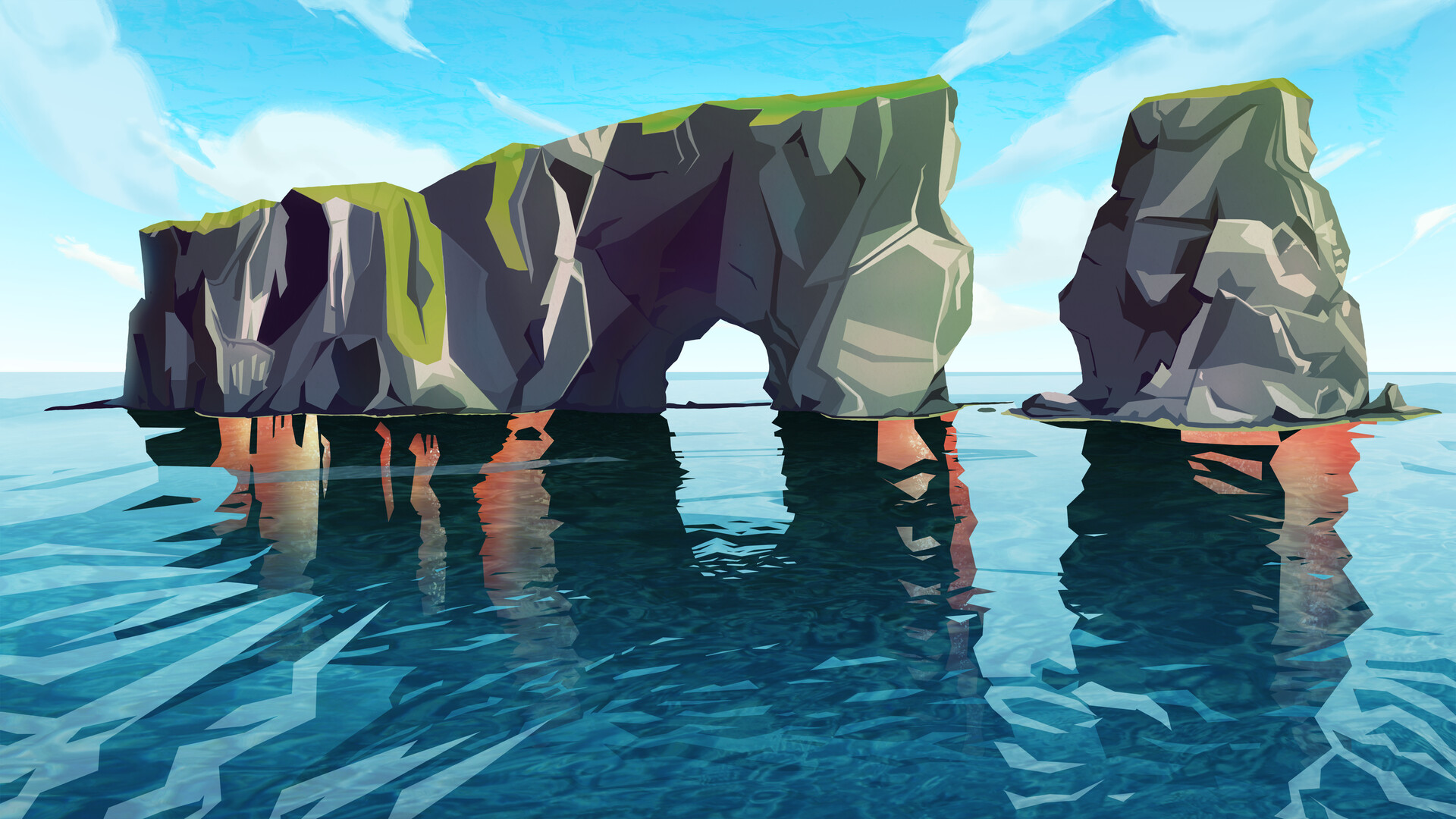 ArtStation - Percé Rock