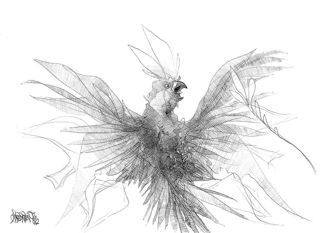 ArtStation - Ancient Parrot 🌘