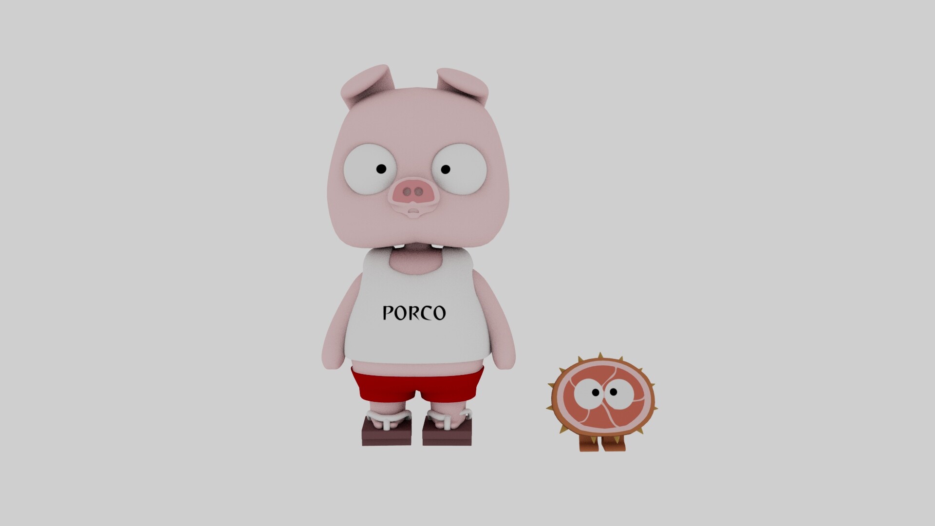 ArtStation - Pig and Ham