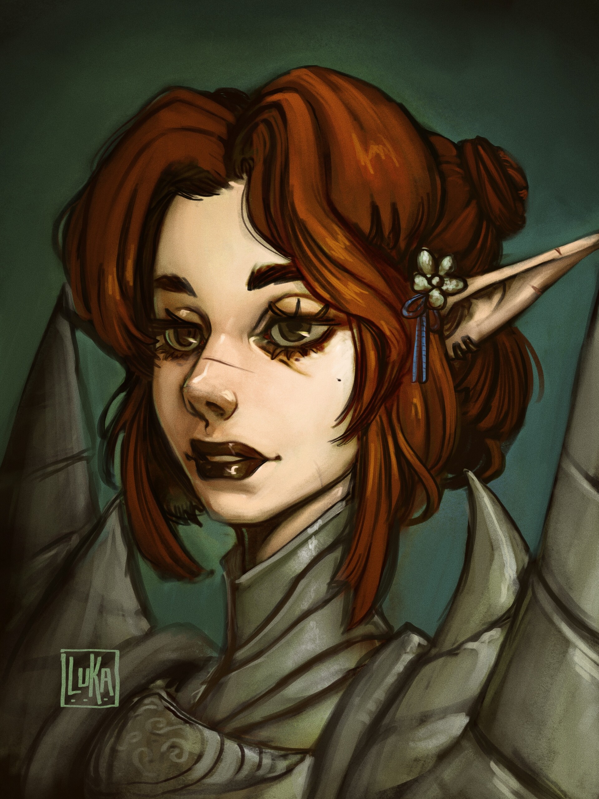 ArtStation - Loria Helfero, Northern Cardinal