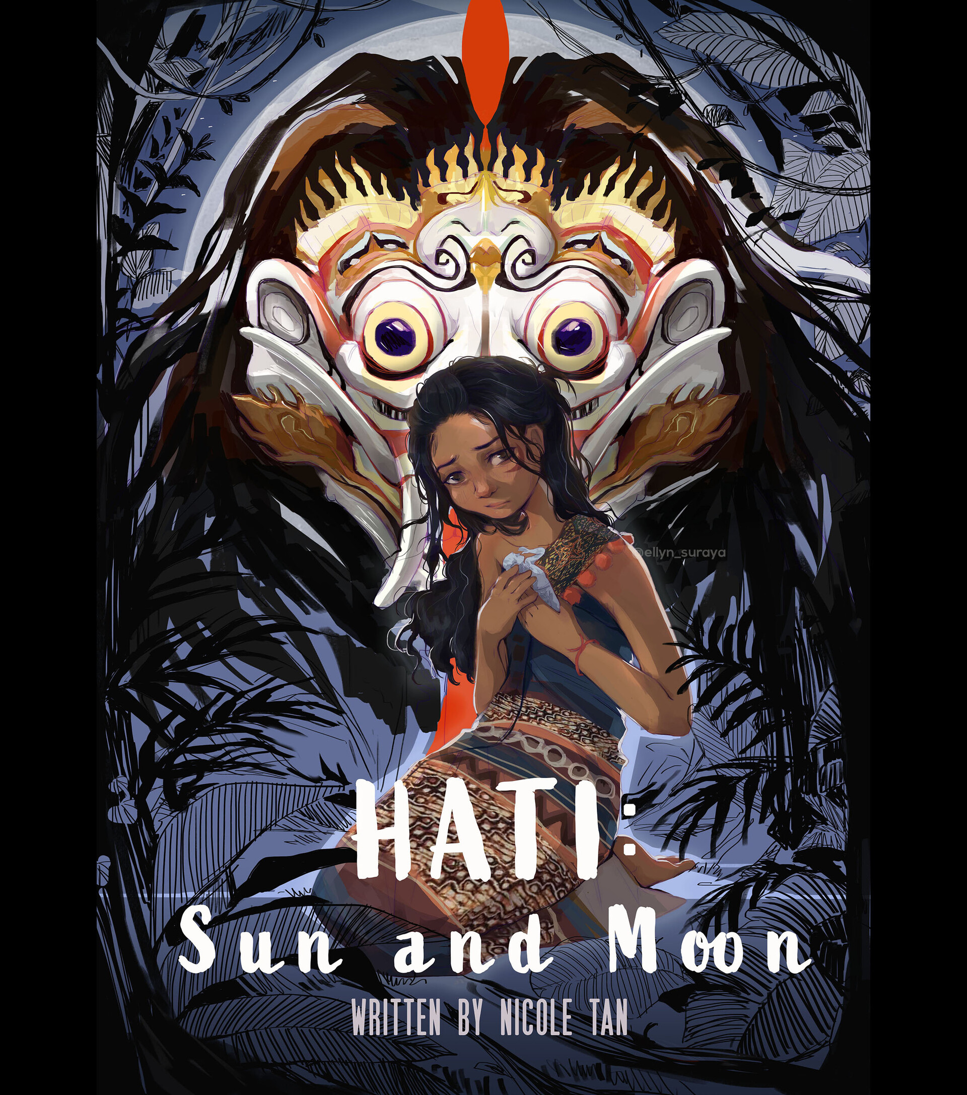 ArtStation - Hati : Sun and Moon - Poster Design Commission