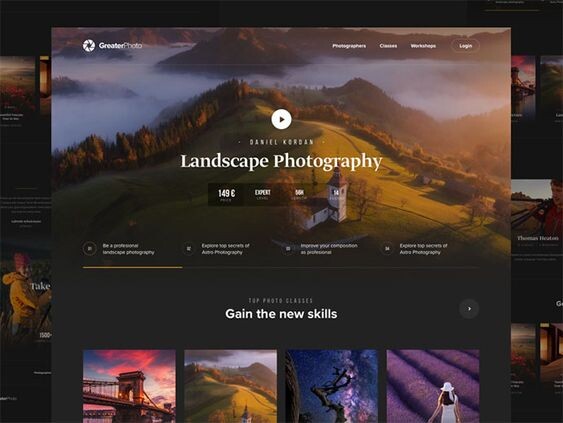 ArtStation - Websites Designs