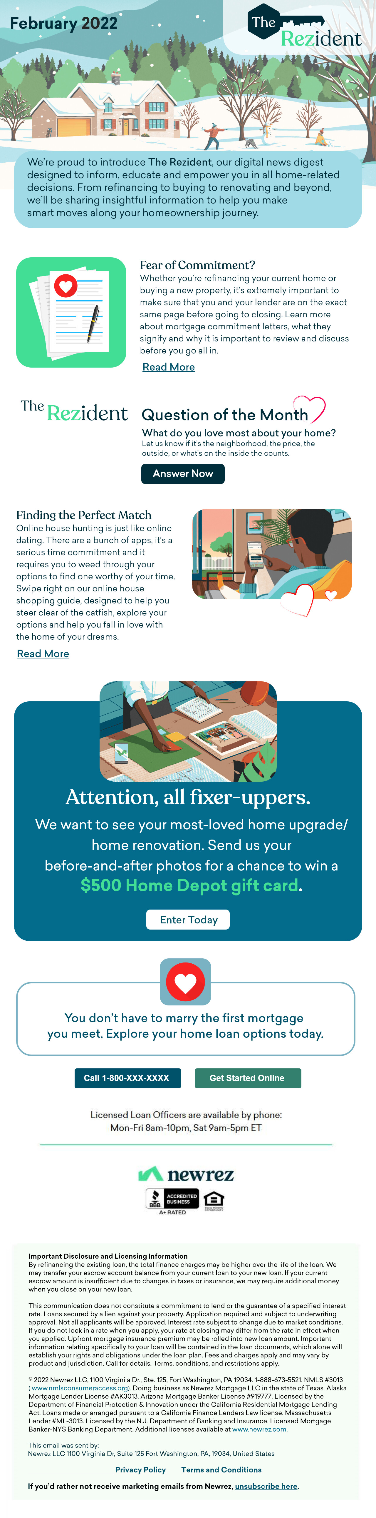 Creative Visual Communicator, Laurie Sawyer - Newsletter Design