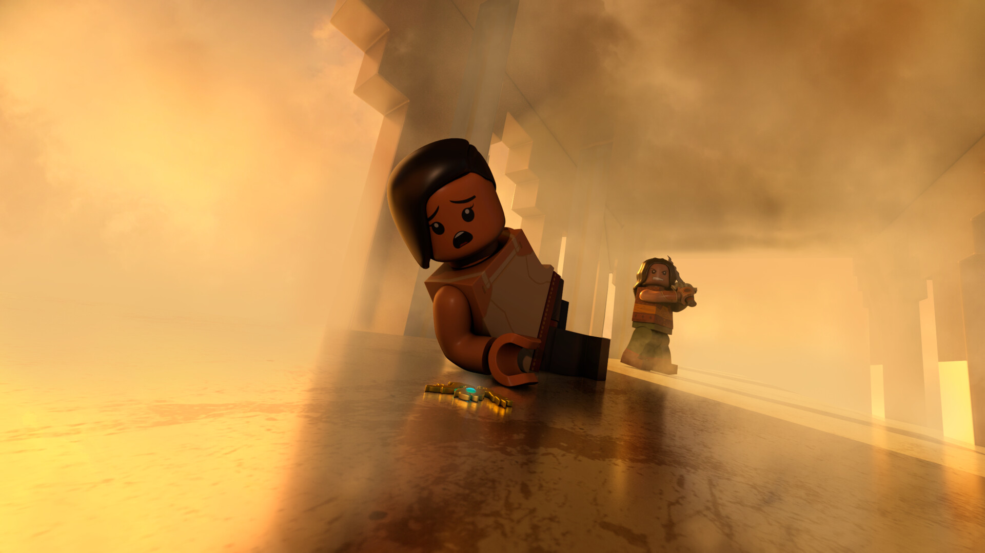 ArtStation - Naamari and Raya scene