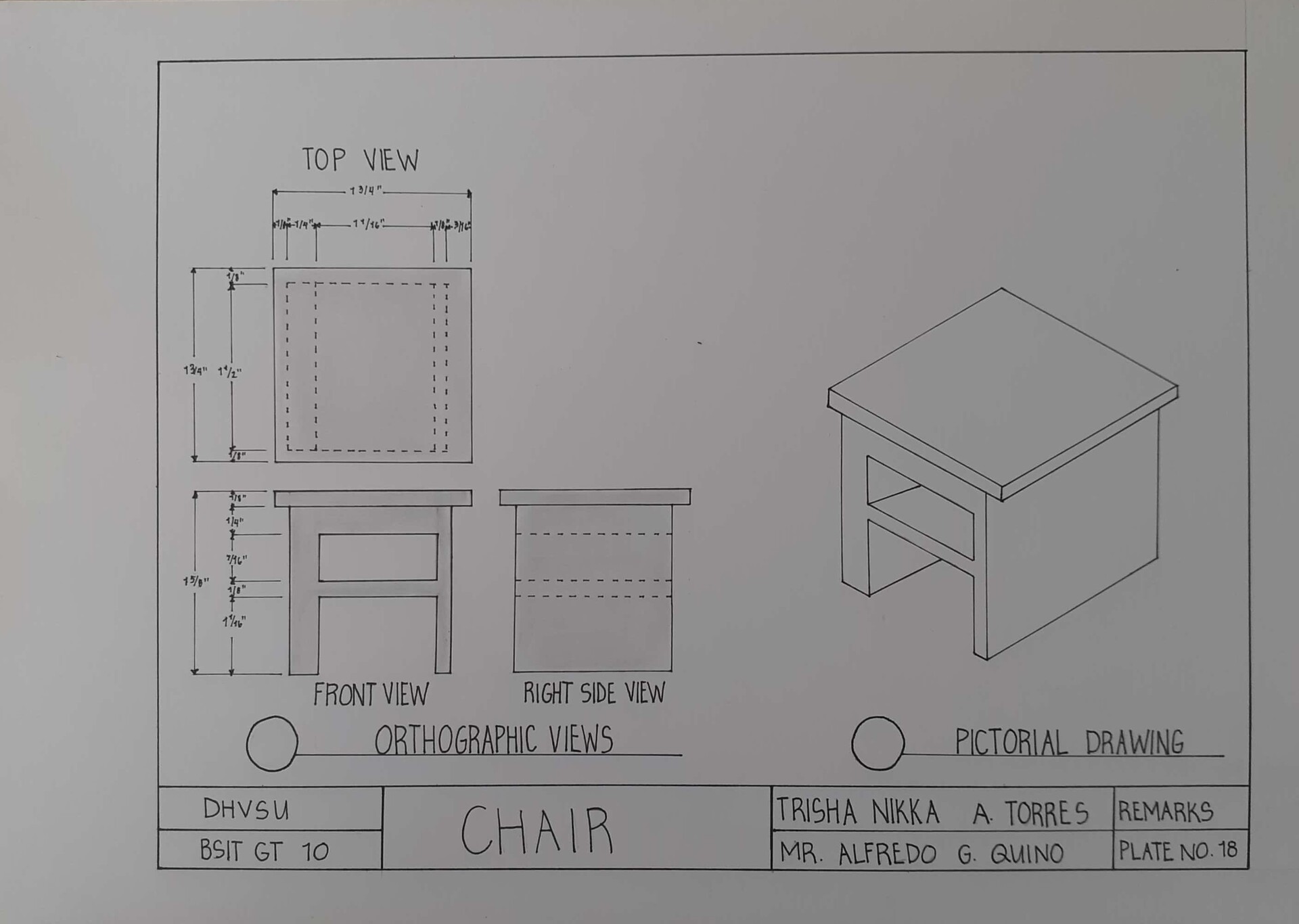 ArtStation - Plate No. 18 Chair