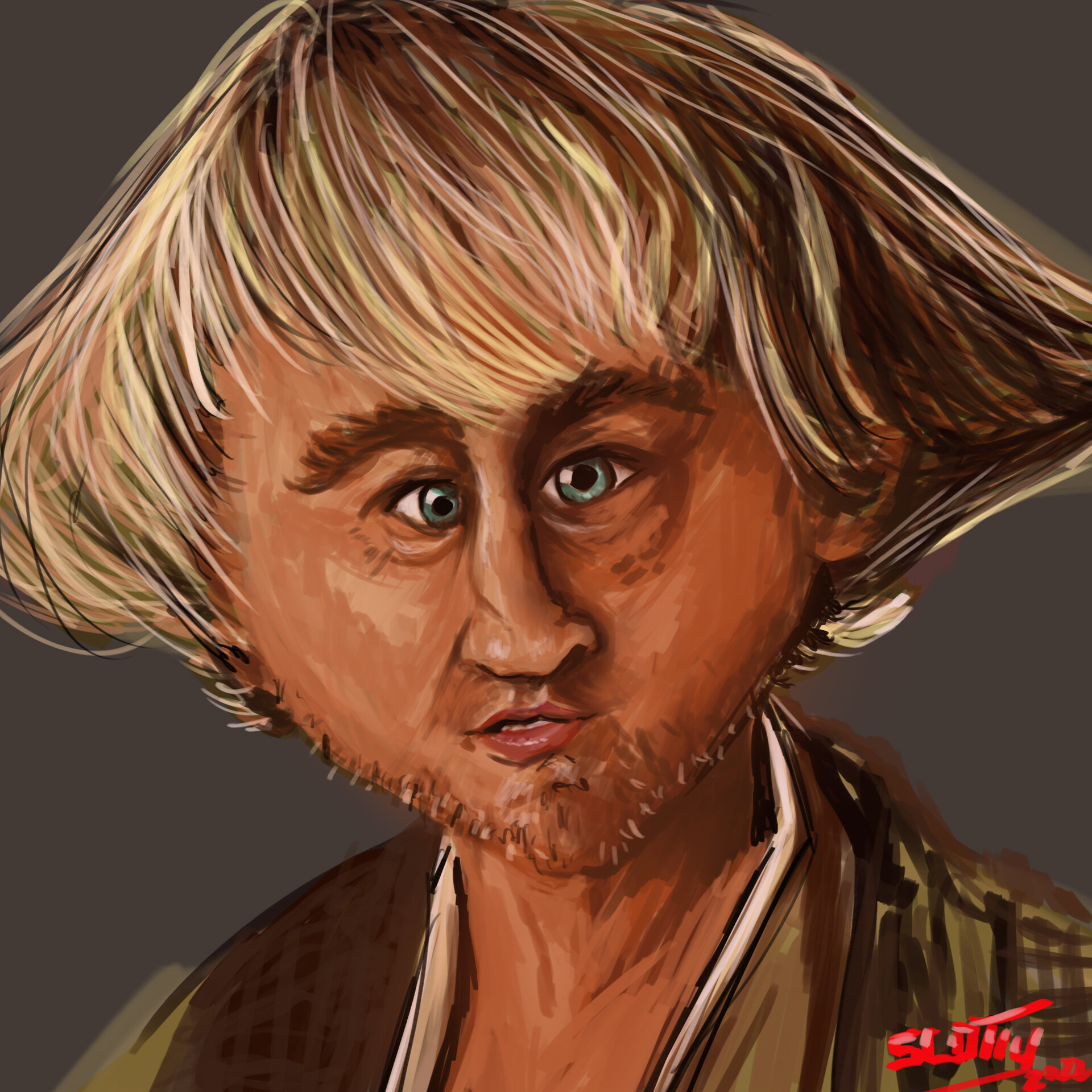 M. Scott Hull - 2022 Caricature Challenge 31 paintings 31 days