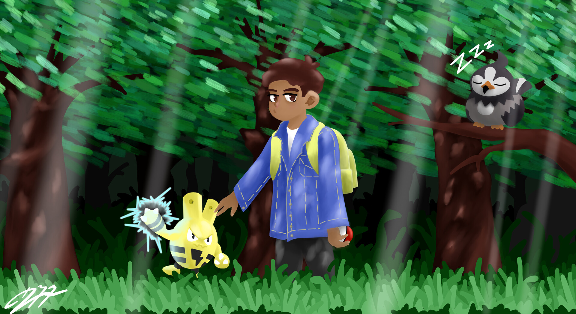 ArtStation - Pokémon capture