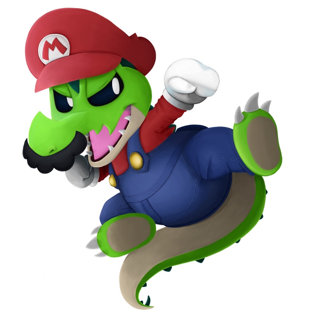 ArtStation - Mario - Scales X Smash Ultimate