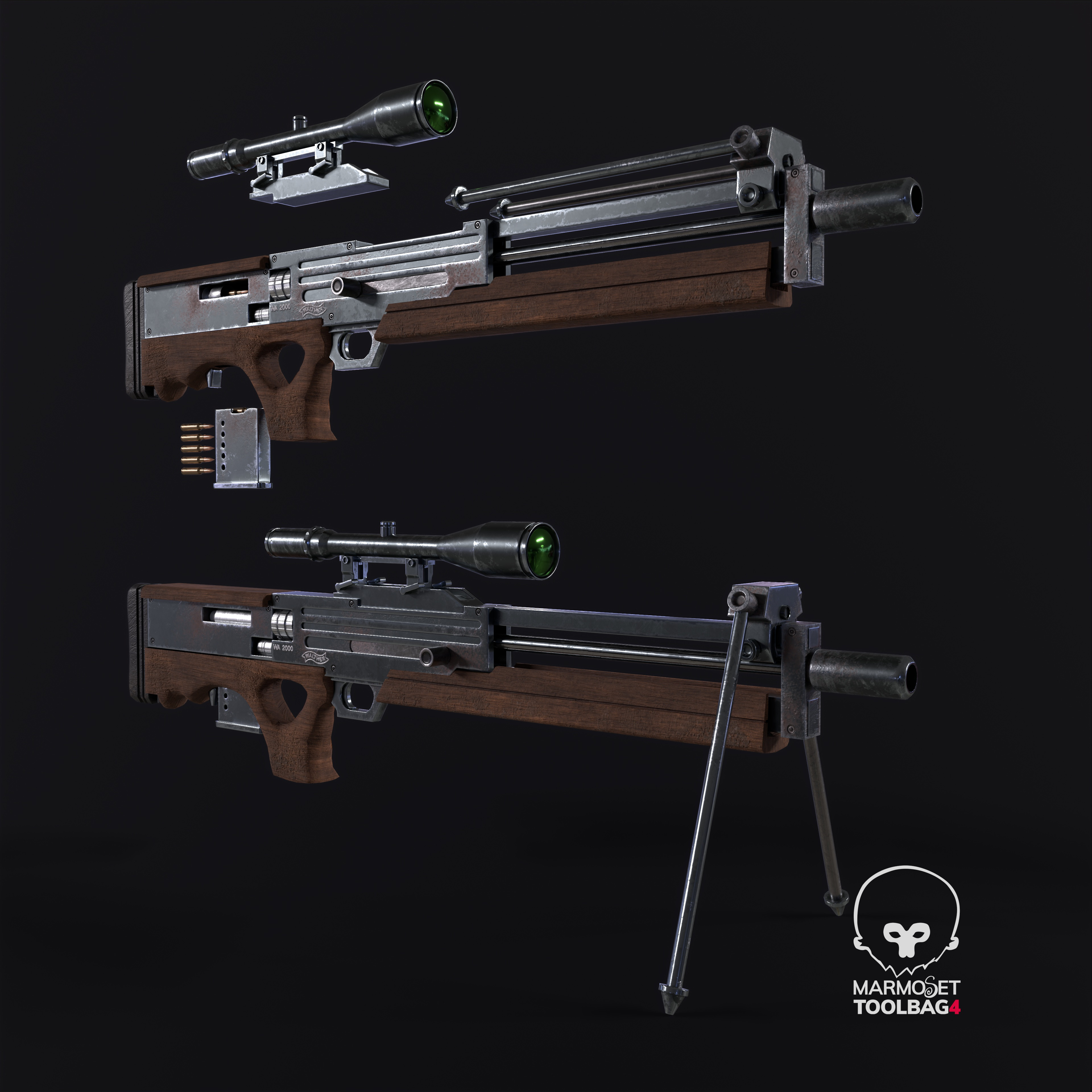 J.R. Wells - WA2000 Model