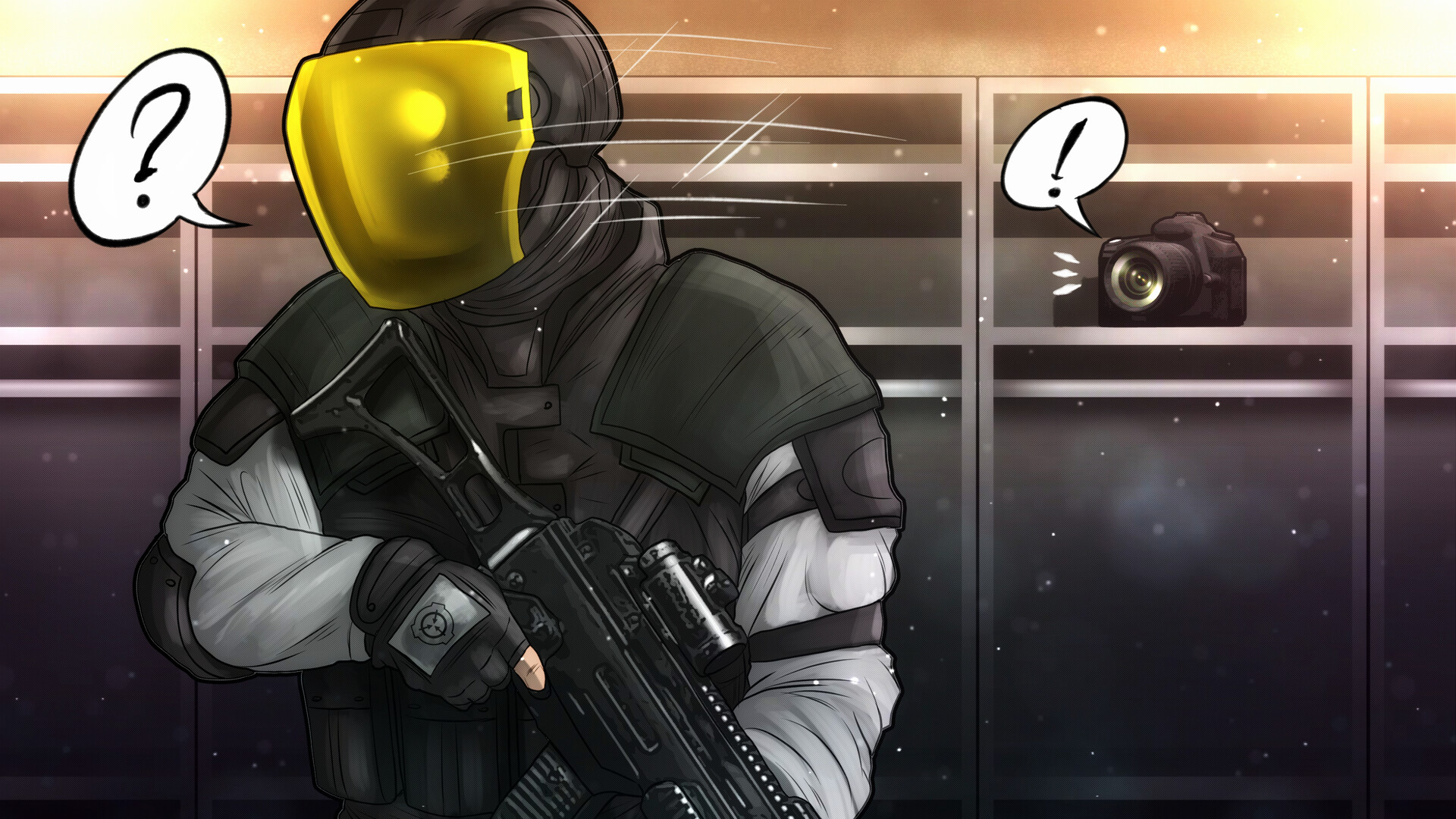 Federico Segovia (BlueWolfArtista) - SCP ORIENTATION (Thumbnails FanArt)