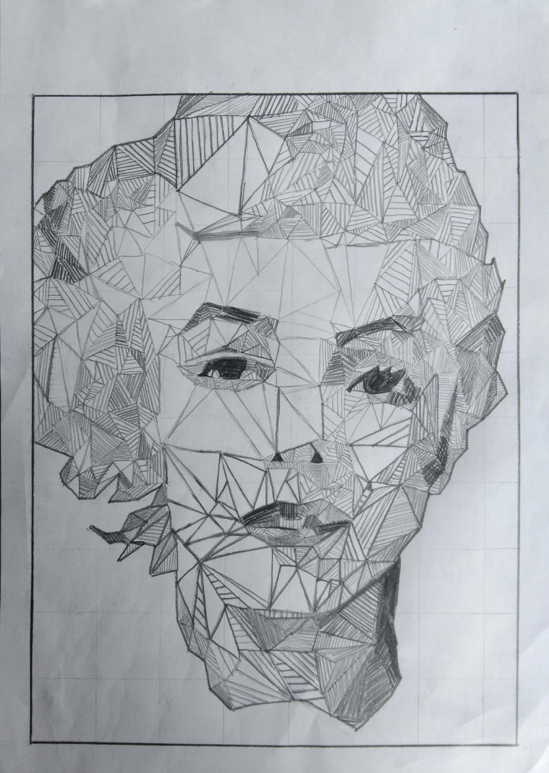 ArtStation - Geometric Portrait