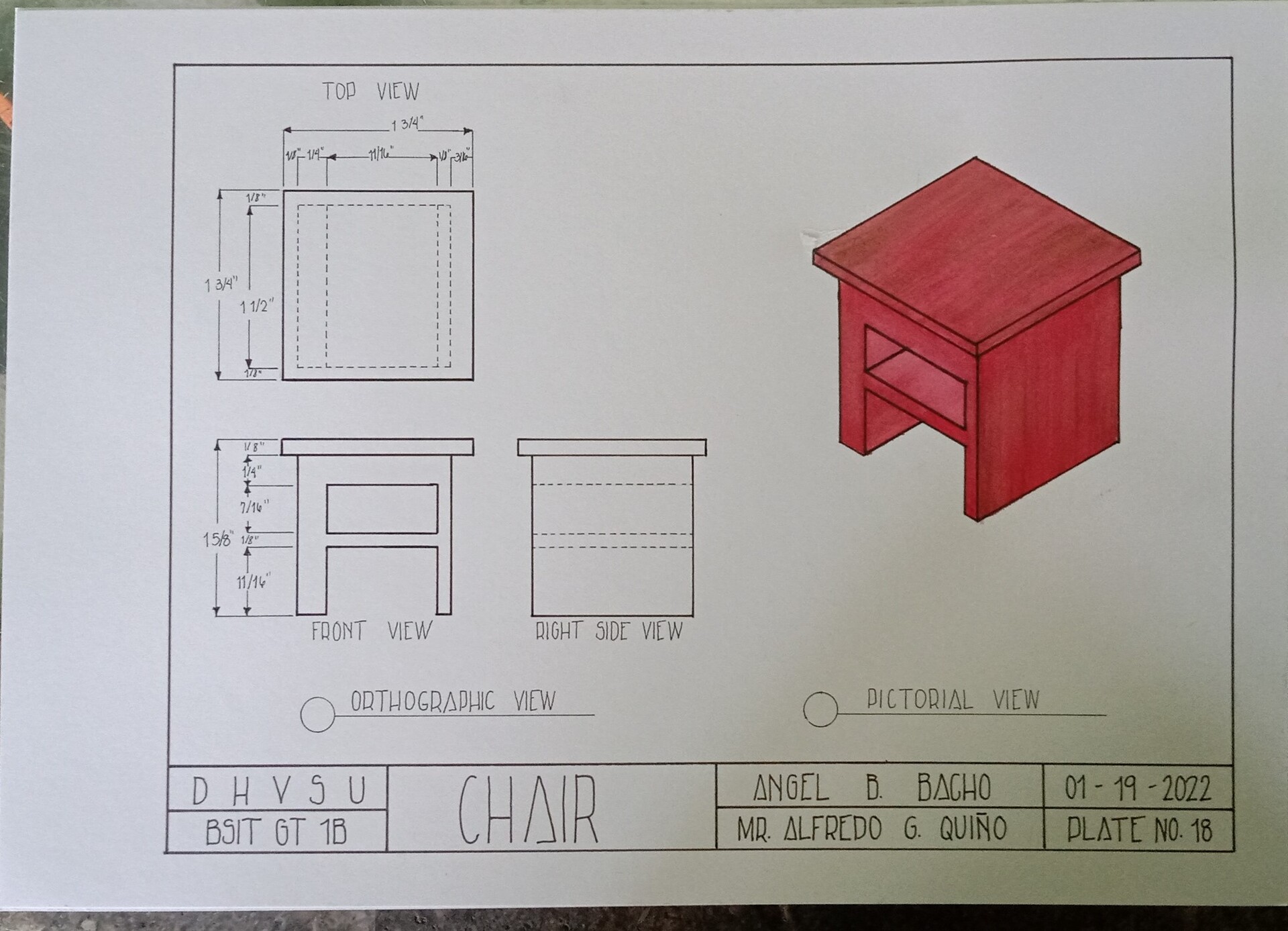 ArtStation - PLATE NO. 18 (CHAIR)