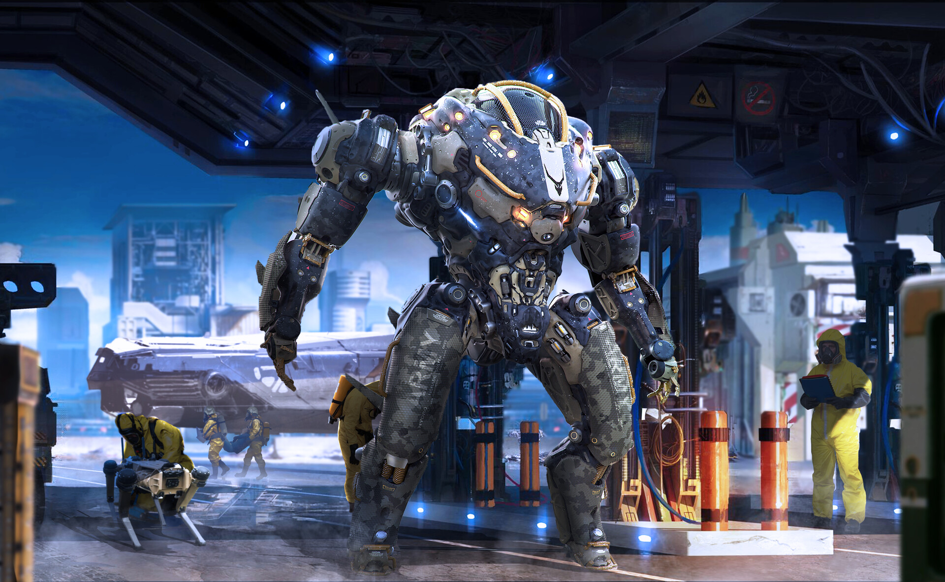 ArtStation - Mech PhotoBash