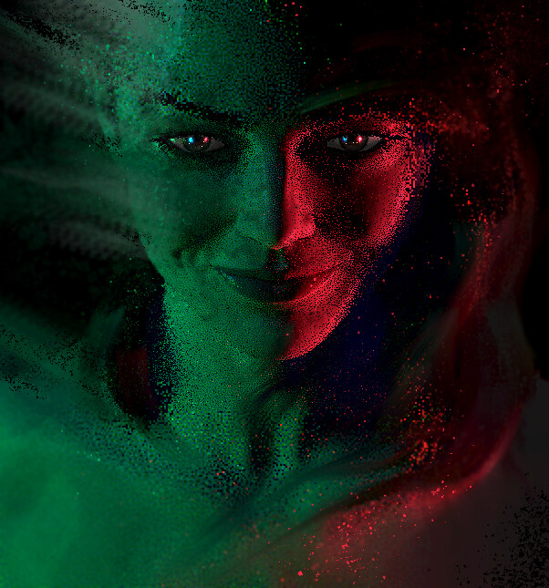 ArtStation - Devil face