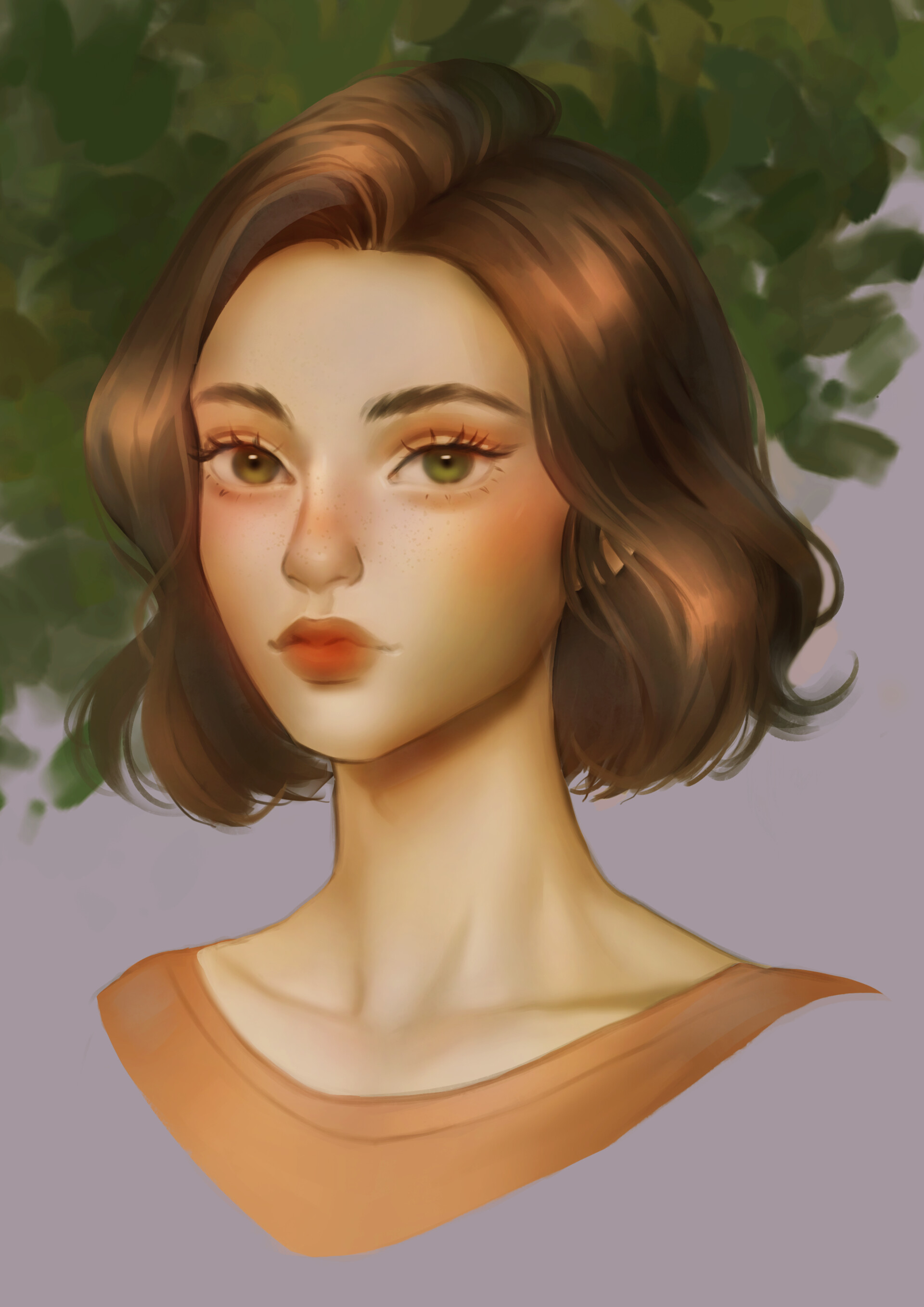 ArtStation - Painting fan art of Bearbrickjia's drawing!