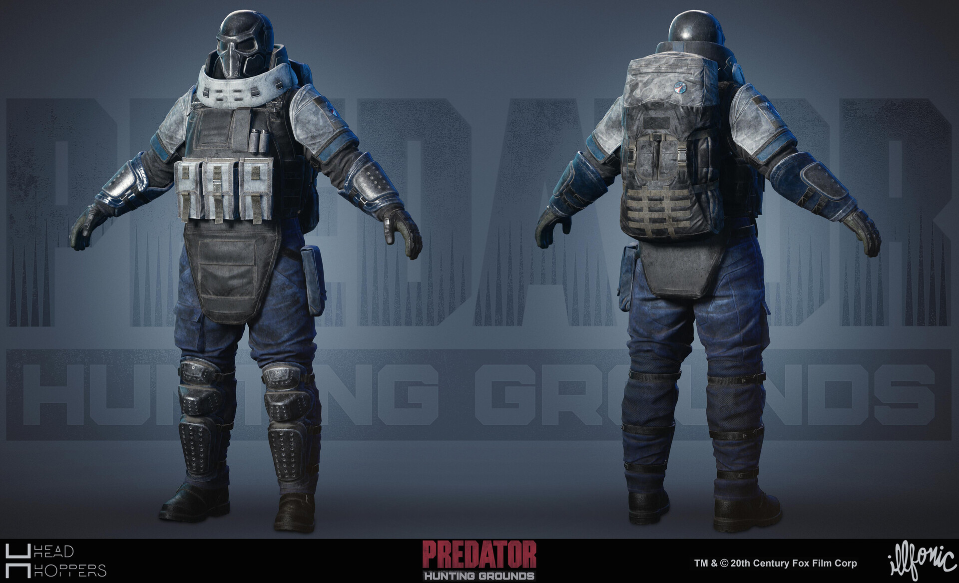 Head Hoppers Studios - Heavy Soldier (Predator: Hunting Grounds)