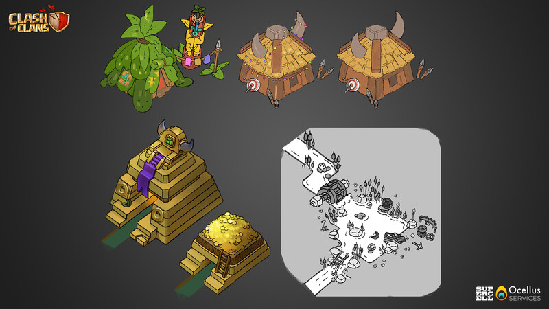 Goblin Caves Scenery Full View : r/ClashOfClansLeaks