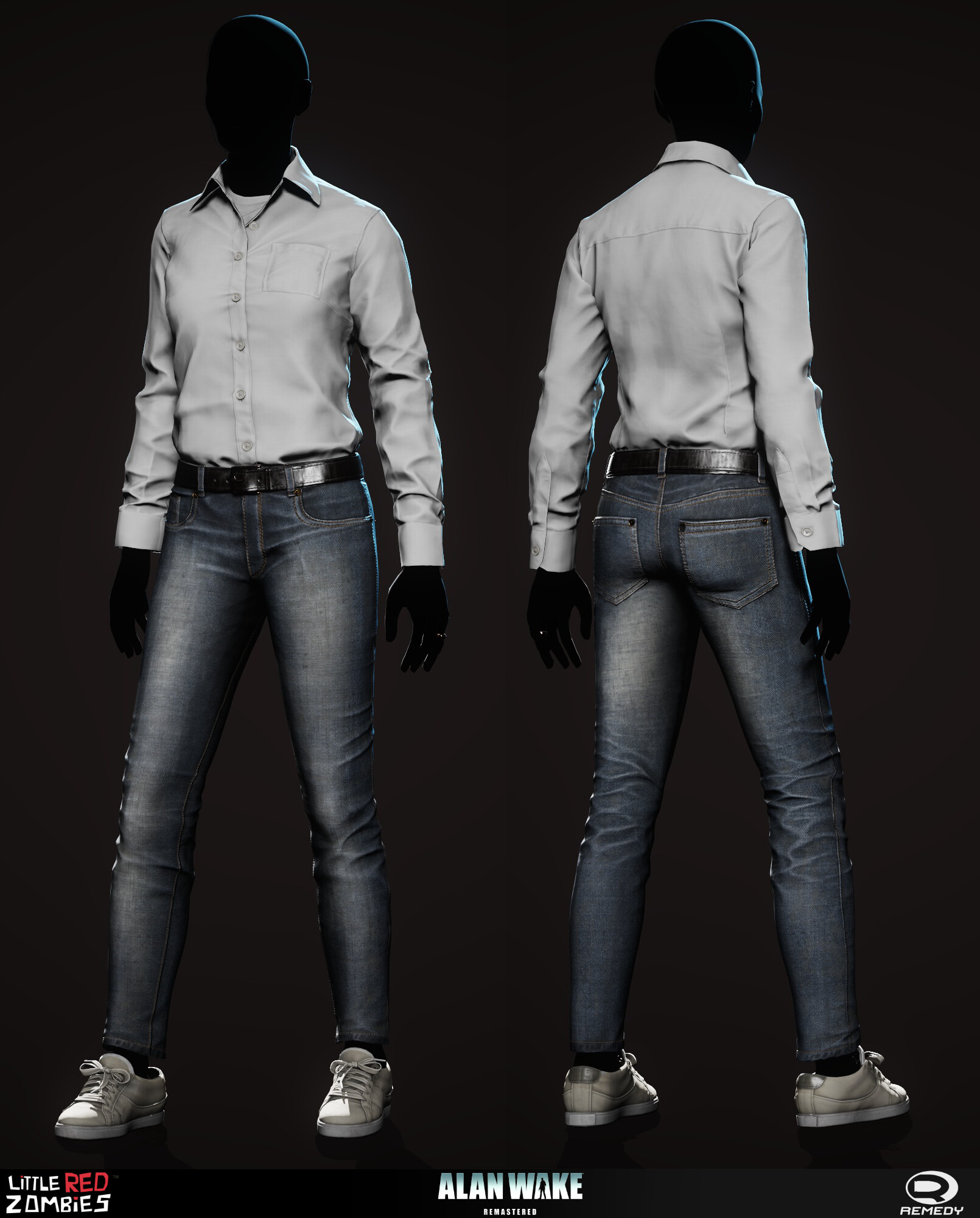 LITTLE RED ZOMBIES - Alan Wake: Remastered - Alice Wake