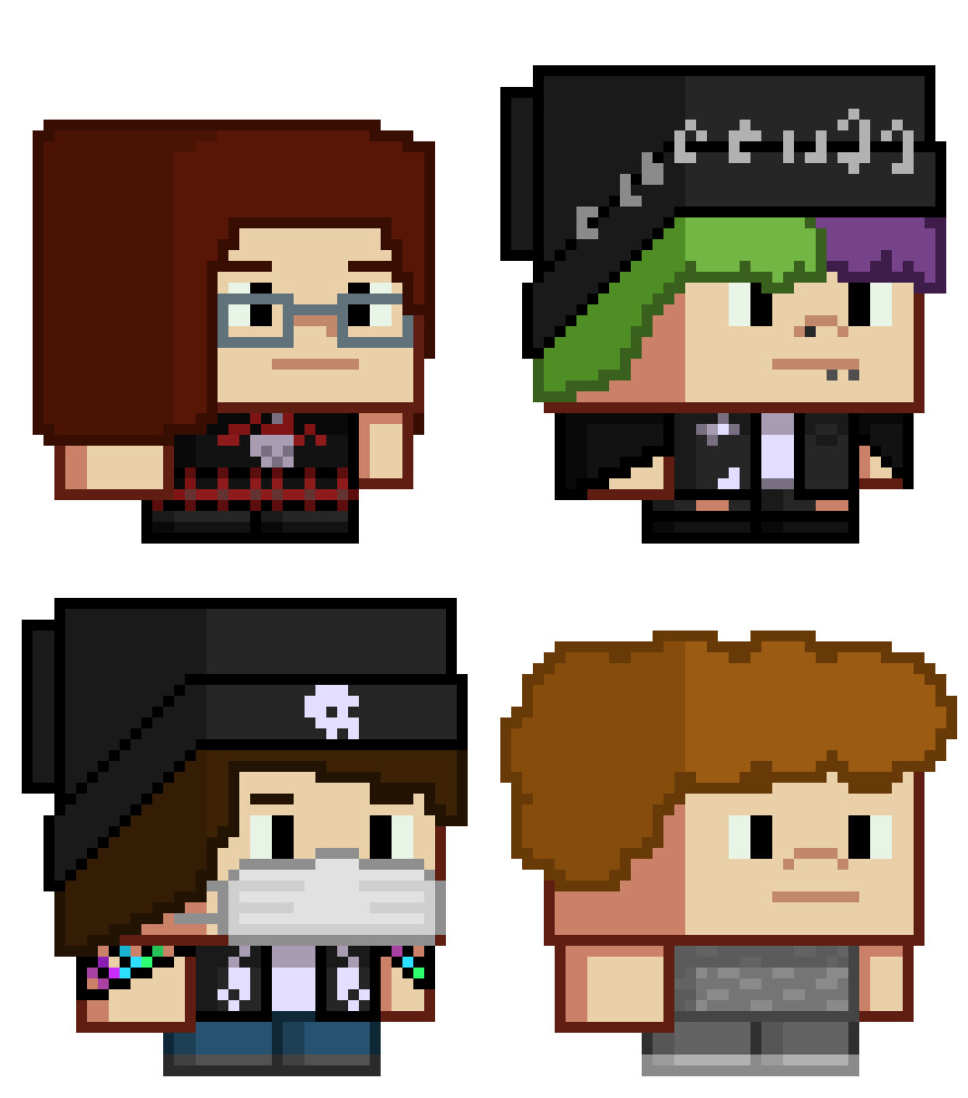 ArtStation - Pixelart characters