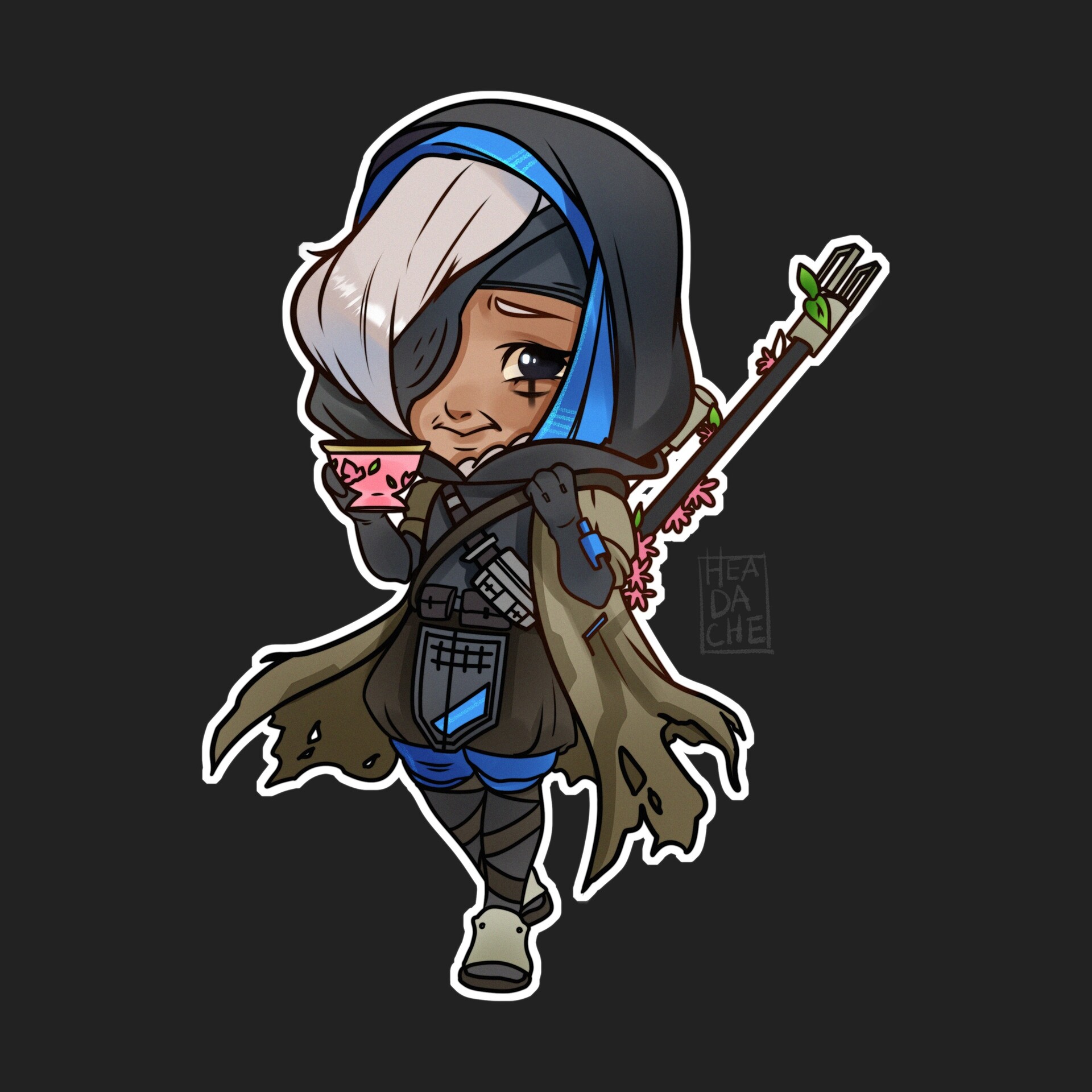 ArtStation - Cute Overwatch supports.