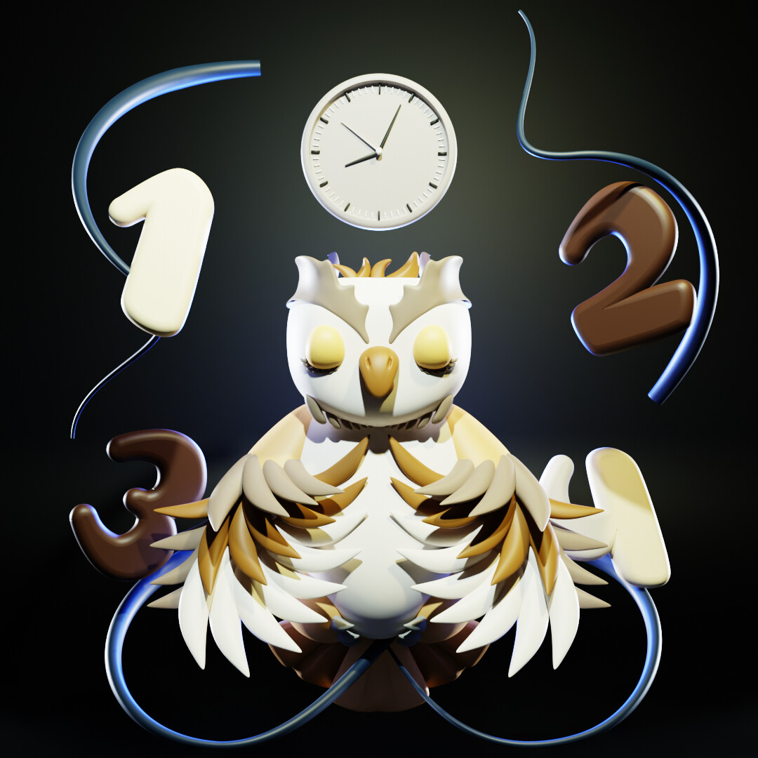 ArtStation - Wisdom Owl