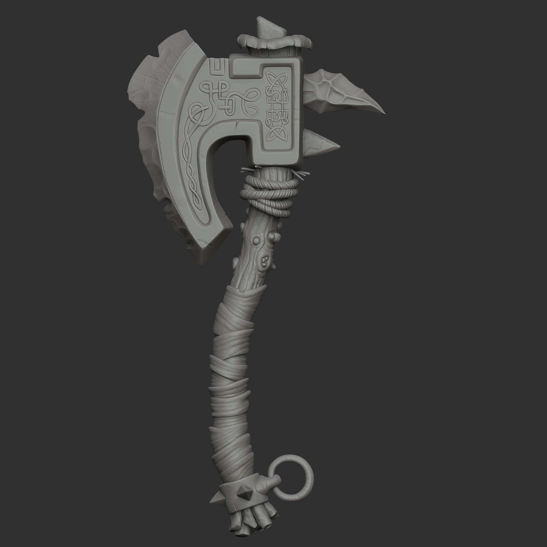 ArtStation - My first Zbrush Model