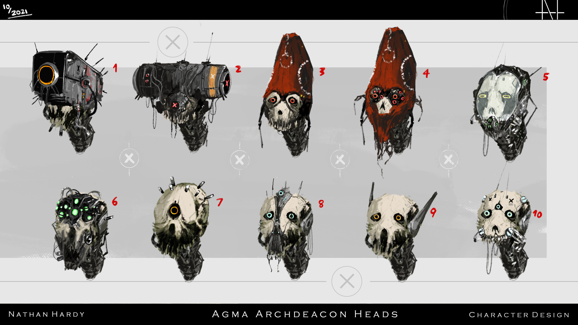 ArtStation - The Archdeacon Design Sheet