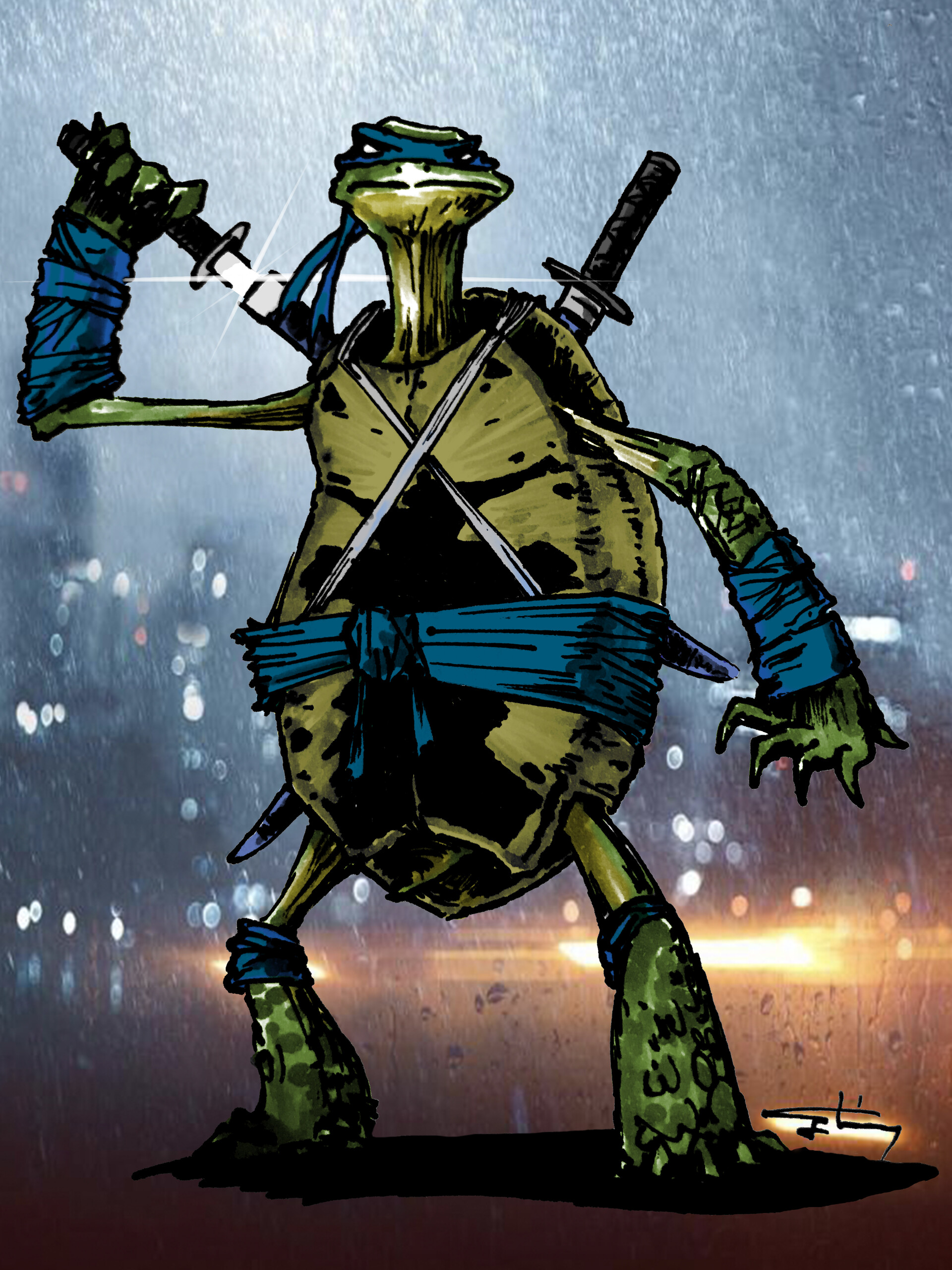ArtStation - Ninja turtles