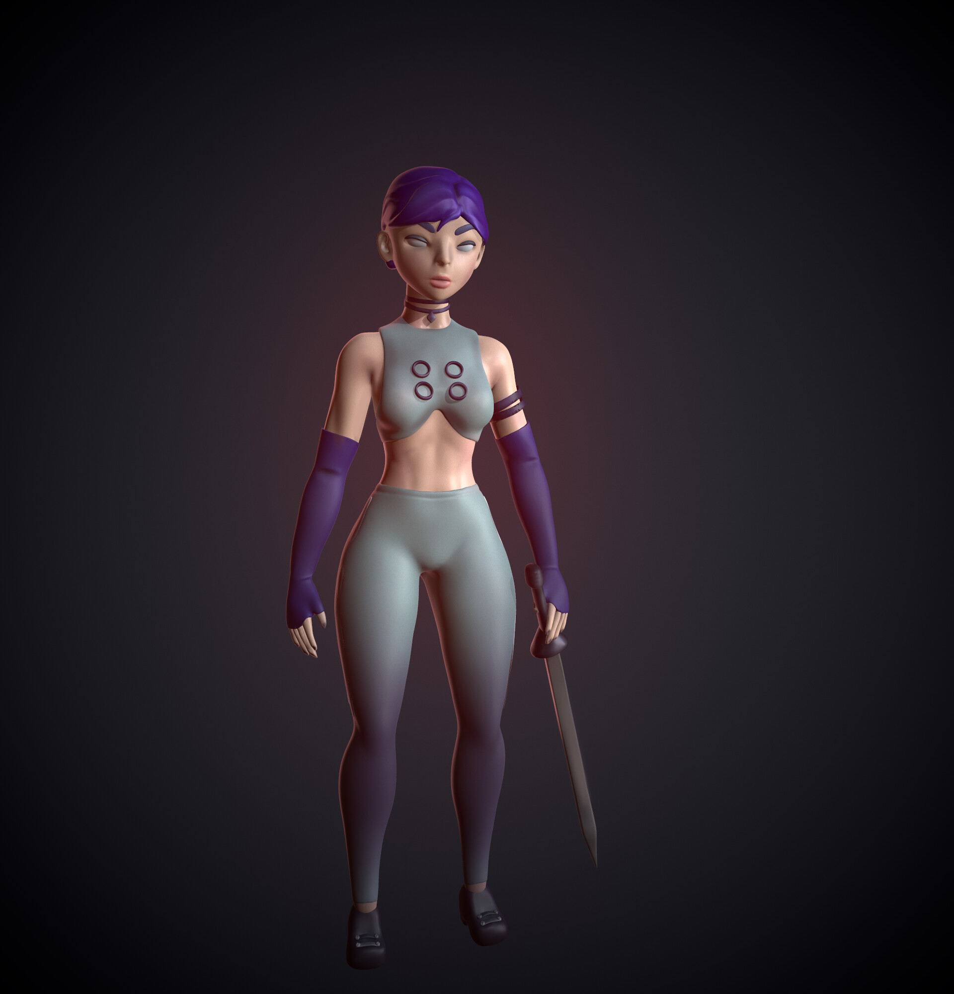 ArtStation - "Defender" 3D sculpting in ZBrush