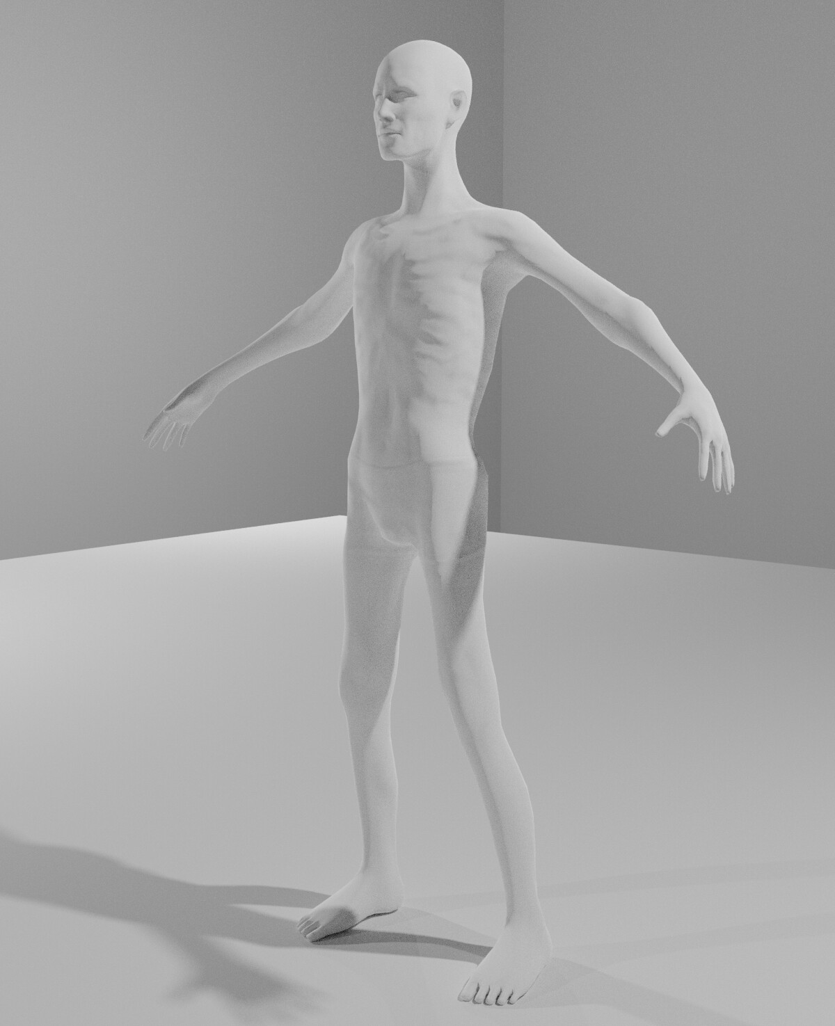 ArtStation - skinny person