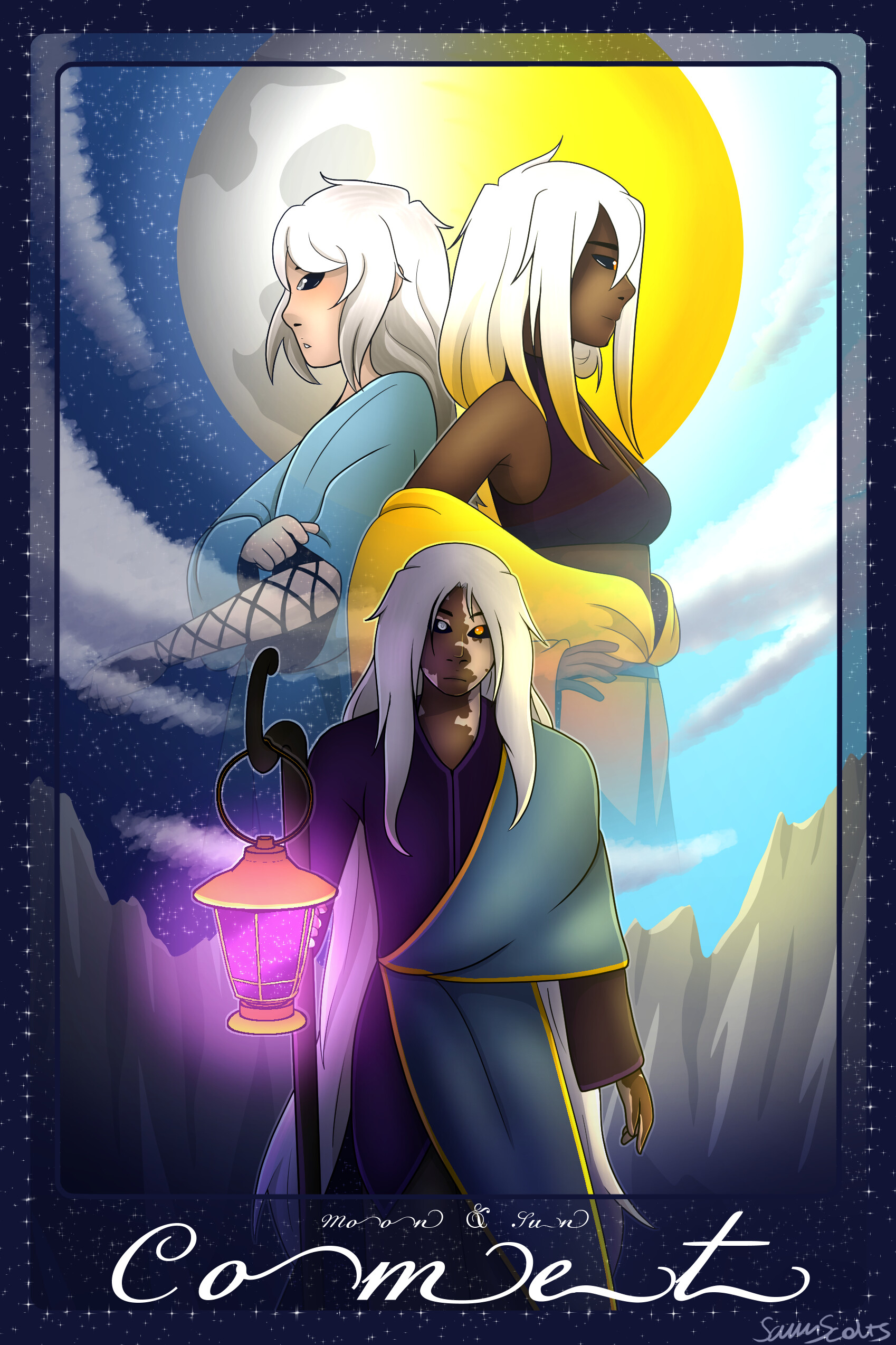 ArtStation - Cards of my D&D characters