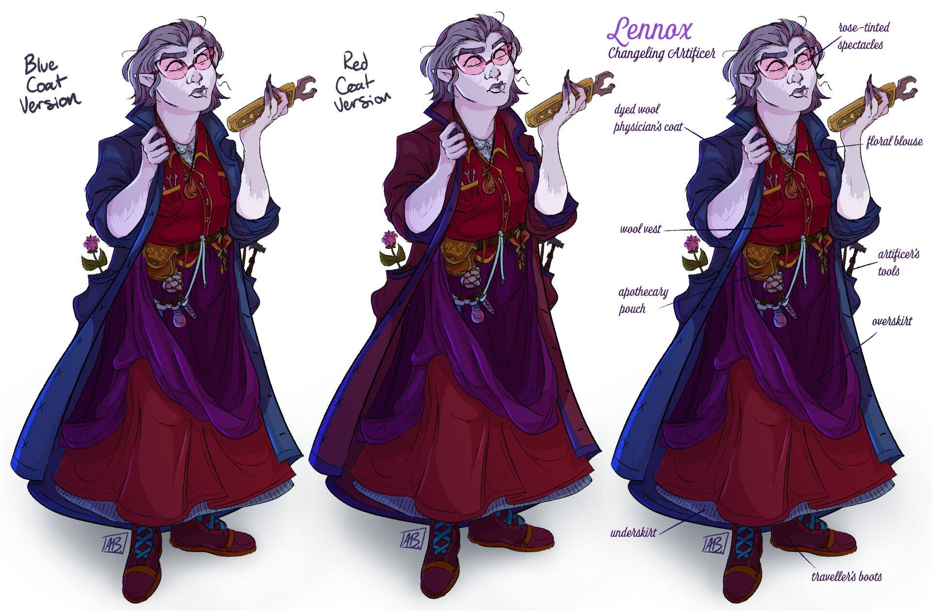 ArtStation - DnD Character Design Commission