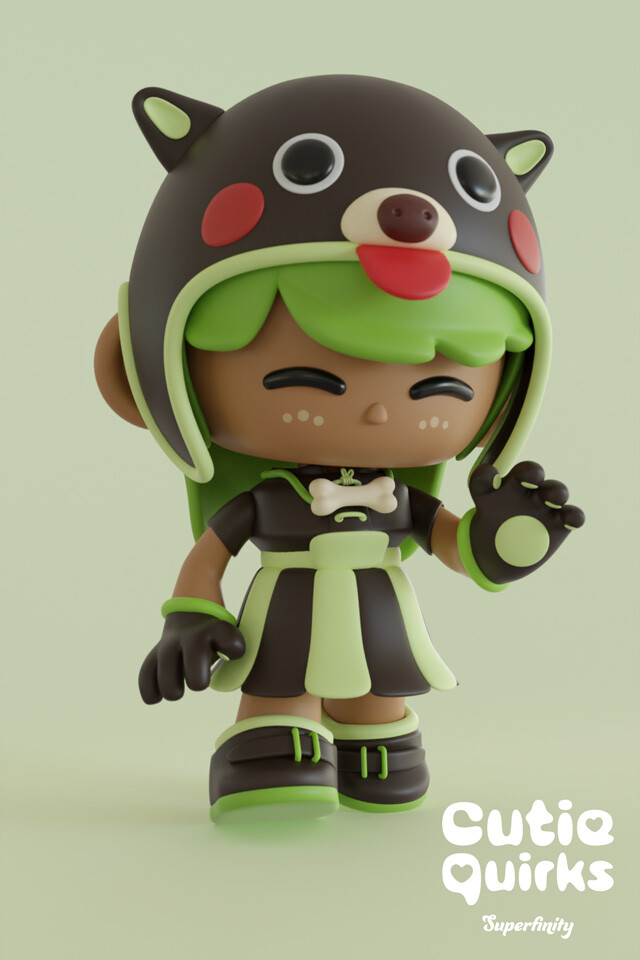 ArtStation - Poppy Cutie Shiba Inu | Cutie Quirks Collection