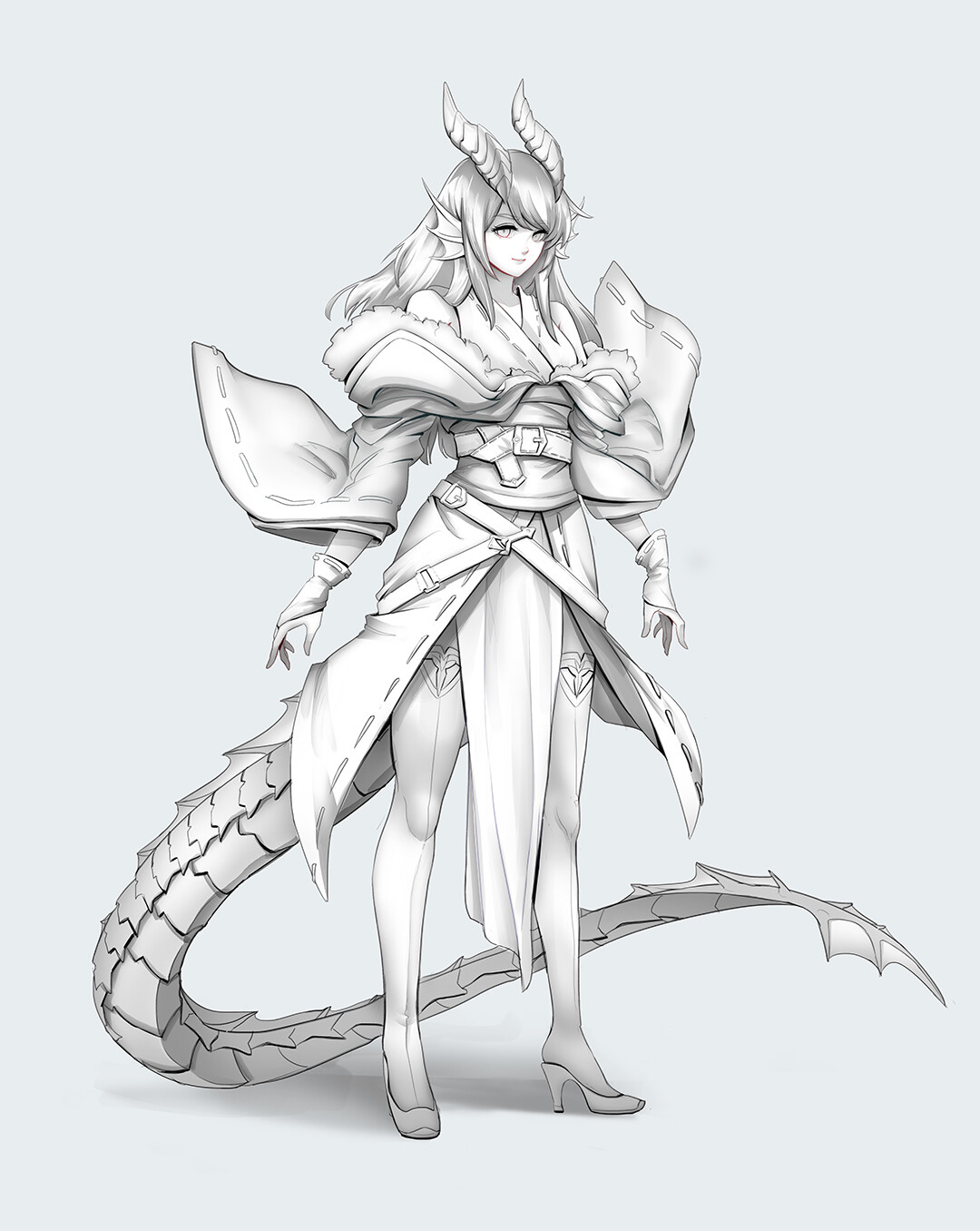half dragon lady