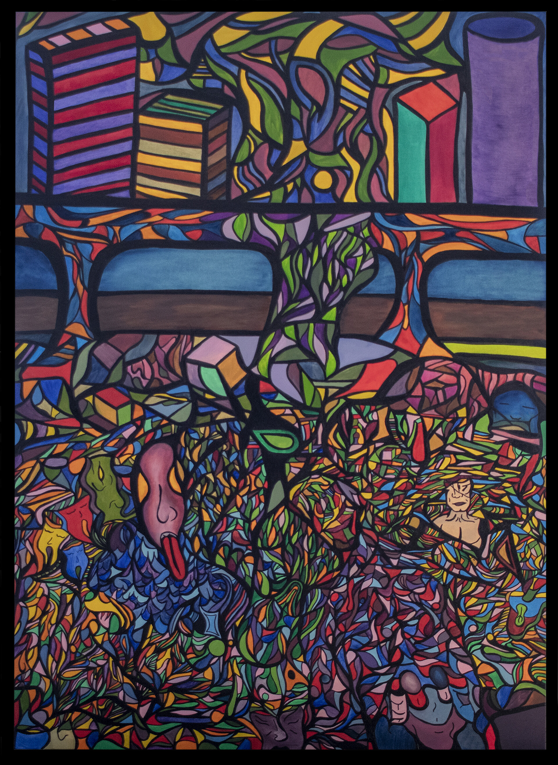 ArtStation - Traversing Heaven and Hell 60" x 40" Oil Painting